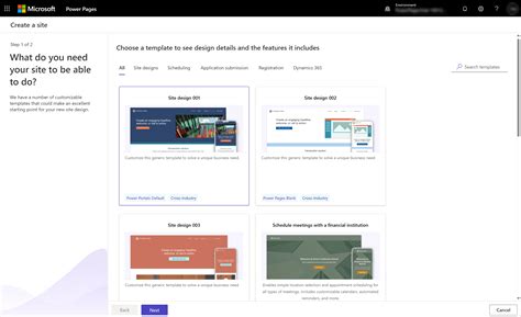 power pages를 사용하여 사이트 만들기 microsoft learn