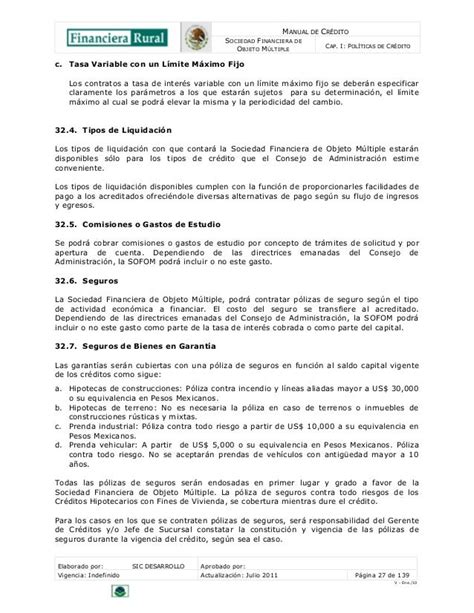 Prestamo Refaccionario Ejemplo Creditomengui