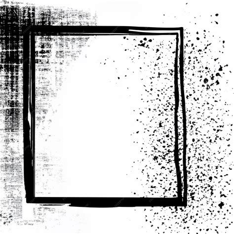 Premium Vector Abstract Grunge Rectangular Frame