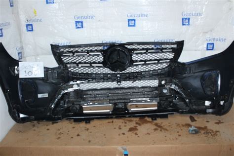 2017 2019 Mercedes Gls 450 Gls 550 Front Bumper Assembly Oem Blue Ebay