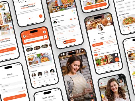 Food Recipe Mobile App Uiux Design Recipe Mobile App By Insightlancer Medium