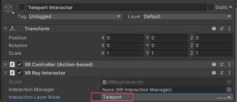 Unity Vr 开发教程 Openxrxr Interaction Toolkit 六）手与物品交互（触摸、抓取）xr Interaction Toolkit 交互 Csdn博客