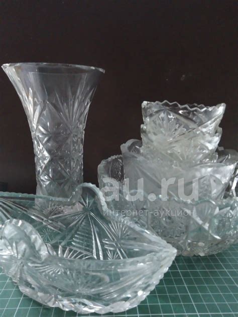 Хрусталь — купить в Красноярске Состояние Б у Вазы на интернет аукционе