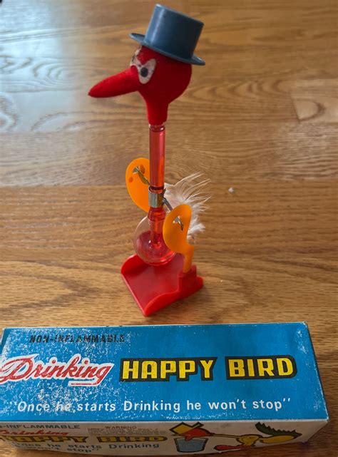 Antique Drinking Lucky Bird