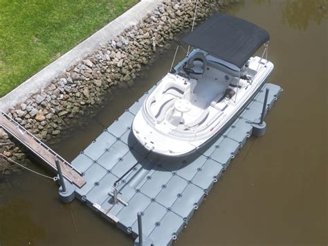 Bruce Test Floating Boat Docks Gulf Stream Docks