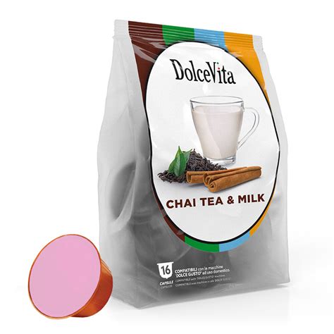 Dolce Vita Chai tea - 16 Capsules pour Dolce Gusto à 3,39