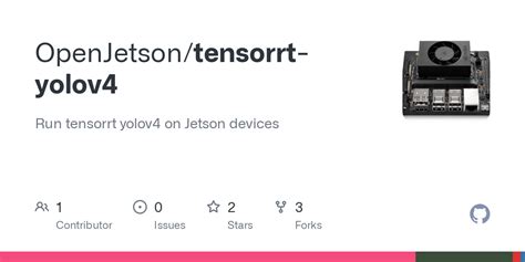 Github Openjetsontensorrt Yolov4 Run Tensorrt Yolov4 On Jetson Devices