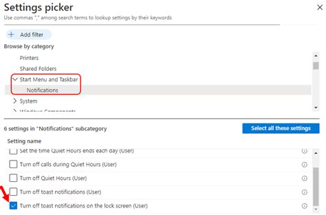Disable Toast Notifications From Lock Screen Using Intune Htmd Blog