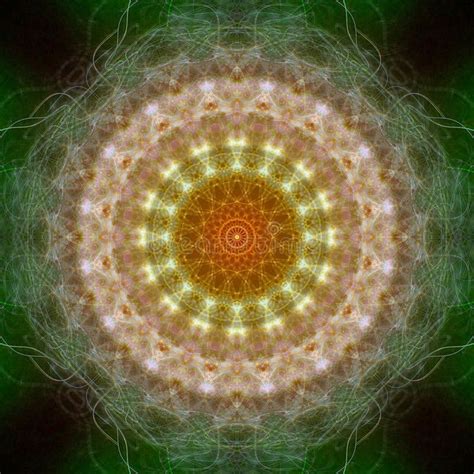 Premium Light Code Mandala Technology Pattern Tile Pavement Oriental