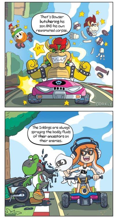 The Disturbing Secret Of Every Mario Kart Race Tumbex