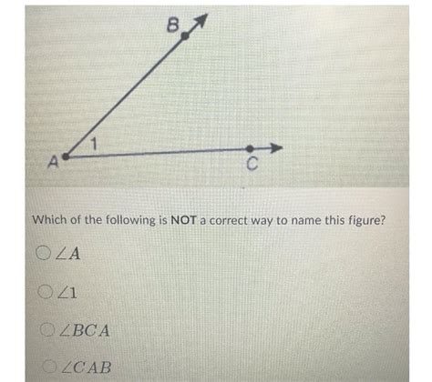 Which Of The Following Is Not A Correct Way To Name This Figure