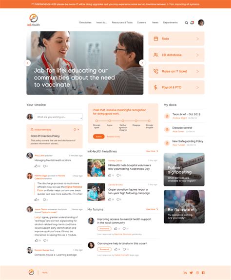 8 Intranet Design Examples Guaranteed To Inspire Your Employees
