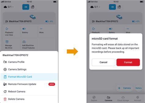 Formatting The Microsd Card Blackvue Product Manuals