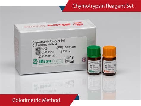 Chymotrypsin Reagent Set Colorimetric Method — Instruchemie