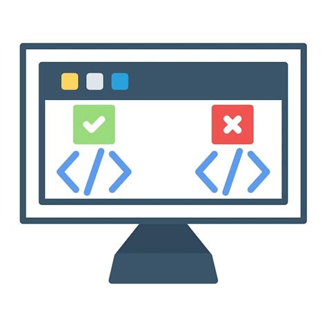 Premium Vector Code Correction Vector Illustration