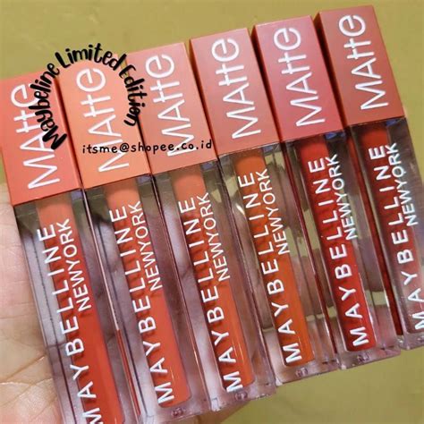 Jual LIP CREAM MATTE NUDE MAYBELINE MAYBELINE LIMITED EDITION NUDE Shopee Indonesia