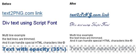 Text PNG Converts Text To PNG With Javascript Web Resources WebAppers