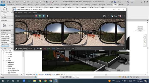 360 Images Using Vray For Revit