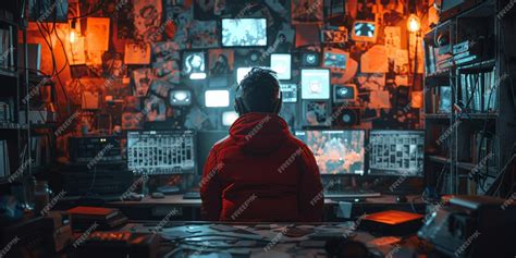 Hacker Attempting To Bypass Security Multiple Warning Alerts On Screen Cybercrime Scenario