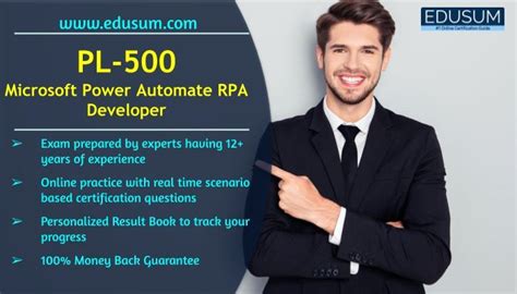 Kick Start Your Career With Microsoft Power Automate Rpa Developer Pl 500 Certification