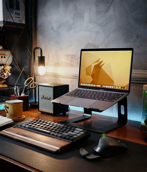 Setup Dekstop Inspiration Office Setup Home Studio Setup Computer Desk Setup