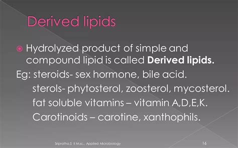 Classification Of Lipids Pdf