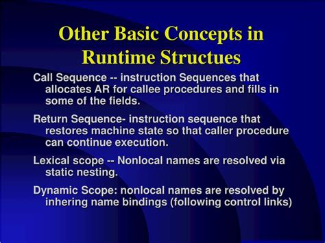 Ppt Run Time Storage Organization Powerpoint Presentation Free Download Id522566