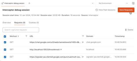 Capture Traffic From A Web Browser Using Postman Interceptor Postman Learning Center