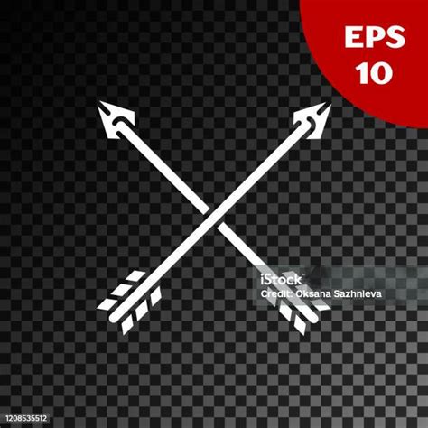 투명 한 어두운 배경에 격리 된 흰색 교차 화살표 아이콘입니다 벡터 일러스트레이션 0명에 대한 스톡 벡터 아트 및 기타 이미지 0명 고대의 군사 Istock