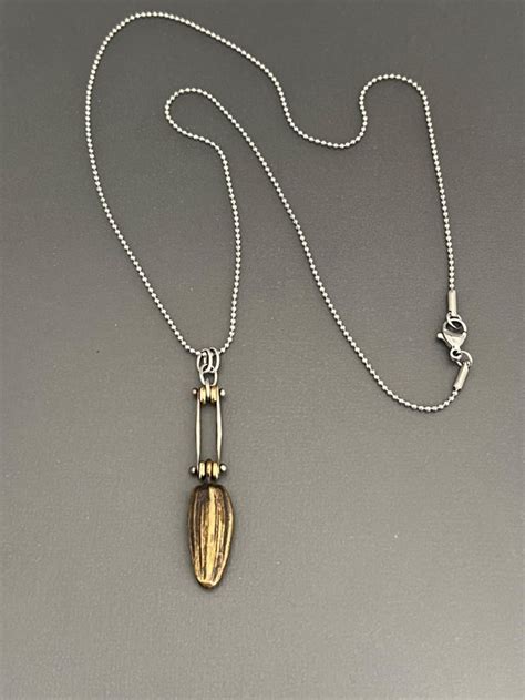 Brass Sunflower Seed