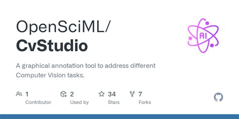 GitHub OpenSciML CvStudio A Graphical Annotation Tool To Address Different Computer Vision Tasks