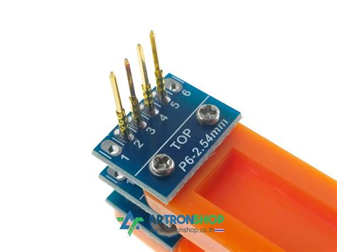 Pogo Pin Test Stand Pcb Clip พินเทสบอร์ด 2 54 มิล 4 ขา Artronshop บอร์ดอิเล็กทรอนิกส์ Arduino