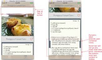 Ios Uiscroll With Navbar And Tabbar And Container View With Dynamic