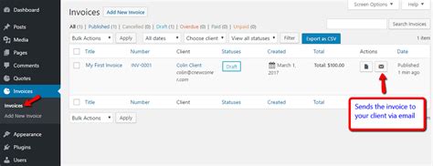 WordPress Invoice Plugin How To Use It To Bill Clients