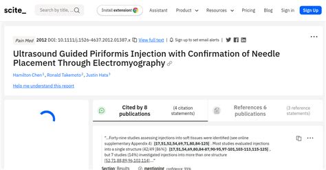 Ultrasound Guided Piriformis Injection With Confirmation Of Needle Placement Through