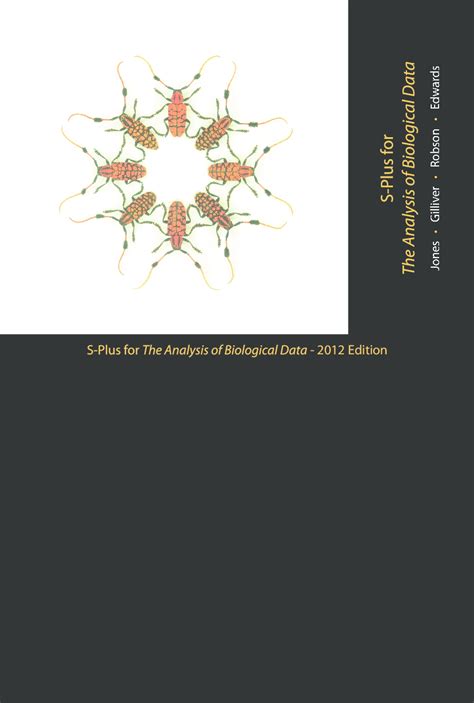 Pdf S Plus For The Analysis Of Biological Data