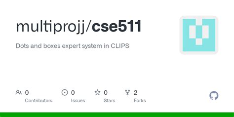 GitHub Multiprojj Cse511 Dots And Boxes Expert System In CLIPS
