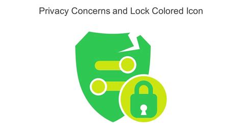 Privacy Concerns And Lock Colored Icon In Powerpoint Pptx Png And Editable Eps Format Ppt