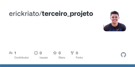 GitHub Erickriato Terceiro Projeto