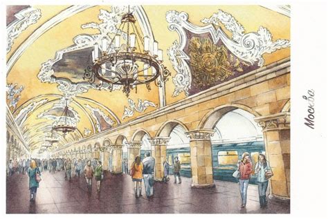 Рисунки метро