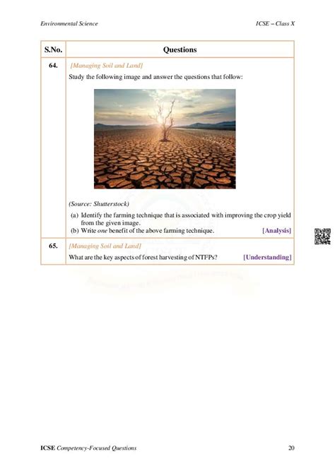 Icse Competency Based Questions Evs Class 10 Competency Practice Questions Aglasem Icse Competency Based Questions Evs Class 10 Competency Practice Questions Aglasem