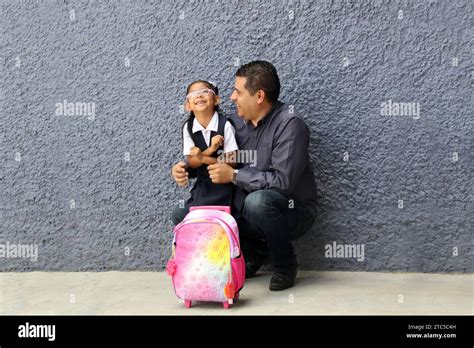 Divorced Single Dad Goes To Pick Up His 4 Year Old Daughter In Uniform
