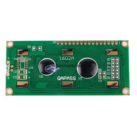 Display LCD X Fundo Azul Para Arduino Tecnotronics