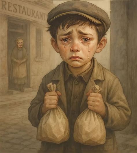 Fun ერთ დღეს ქალმა თავისი რესტორნის ნარჩენები მიაწოდა ღარიბ ბიჭს