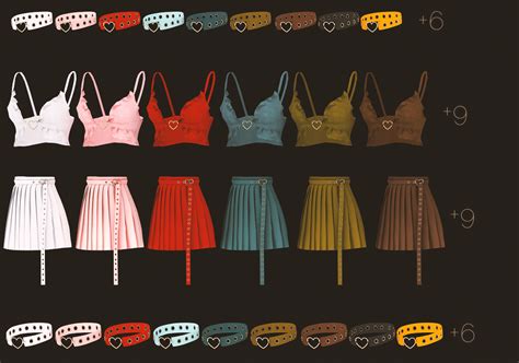 [magnolia C] Gleam Set Gleam Choker 15 Colors Custom Thumbnail Shadow And Specular Map All