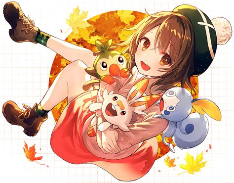 Gloria Scorbunny Sobble And Grookey Pokemon And More Drawn By Kh Kh Danbooru