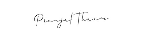 83 Pranjal Thanvi Name Signature Style Ideas Cool Electronic Sign