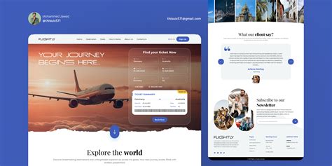 Flight Booking Figma