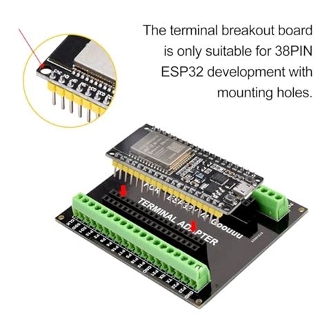 Diymore 3pieces Esp32 Expansion Board 1 Into 2 For Esp32 Esp Wroom 32 Microcontroller