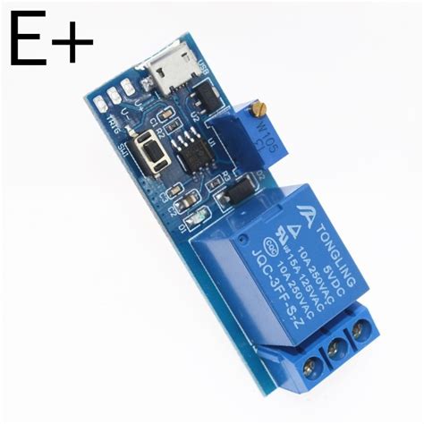5v 30v Delay Relay Timer Module Trigger Delay Switch Micro Usb Power
